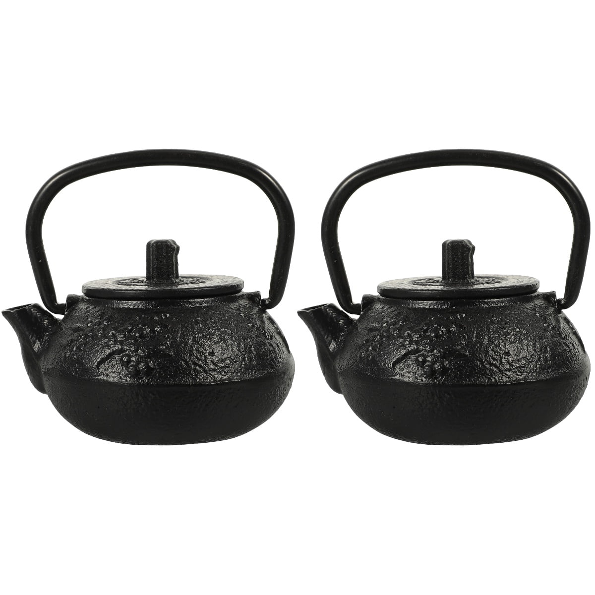 2pcs Mini Tea Kettle Cast Iron Teapot Decorative Teapot Teaware Home ...