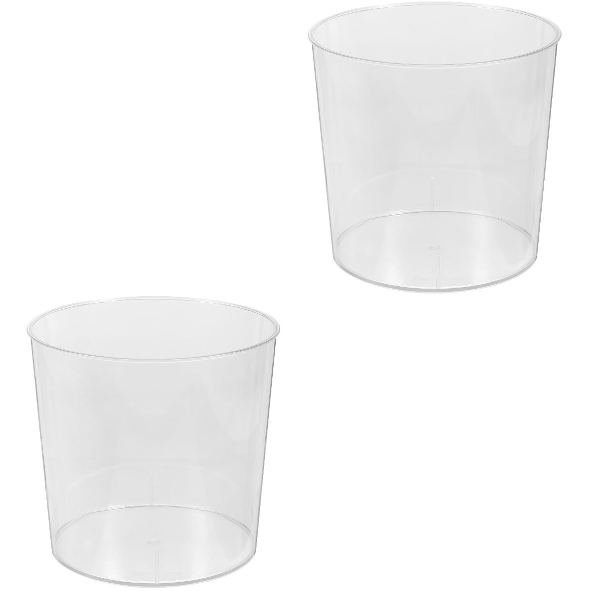2pcs Mini Wastebasket Office Waste Can Mini Trash Bin Office Table ...