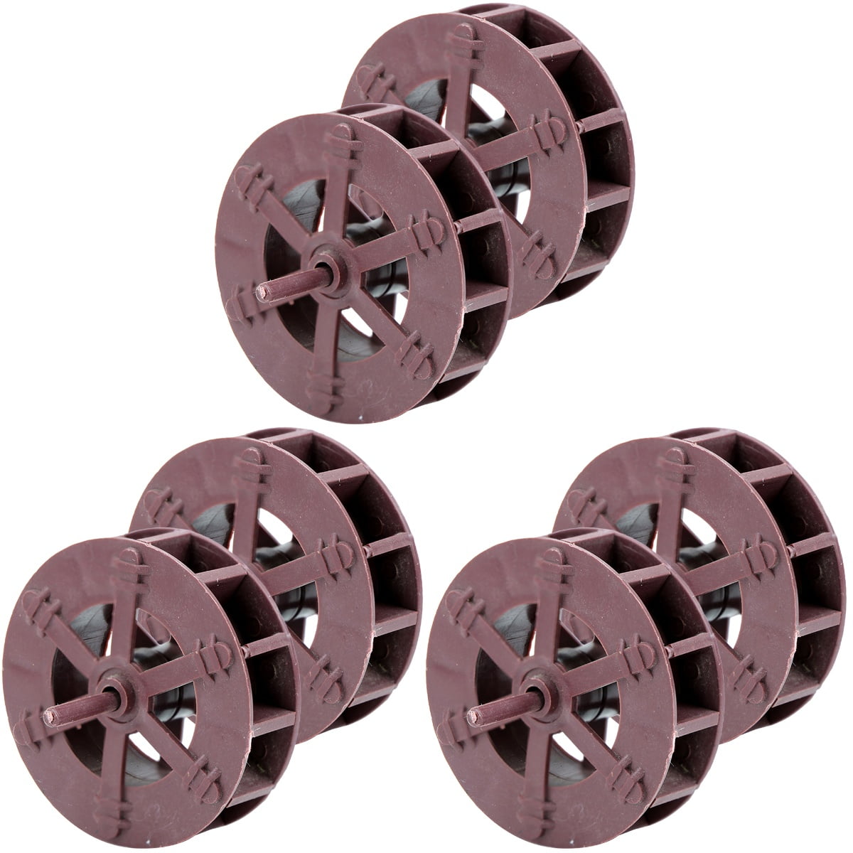 2pcs Mini Water Wheel for Decoration with Safe Plastic Material Light ...