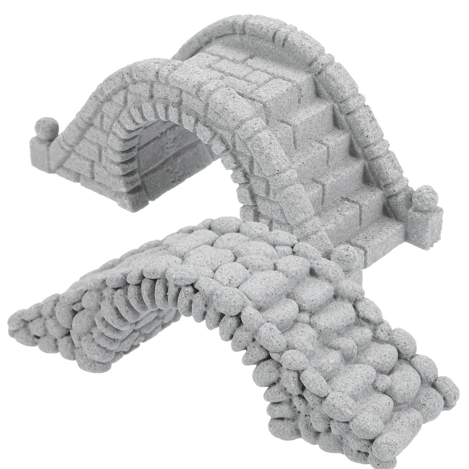 2pcs Miniature Landscaping Bridge Adornment Miniature Stone Vintage ...