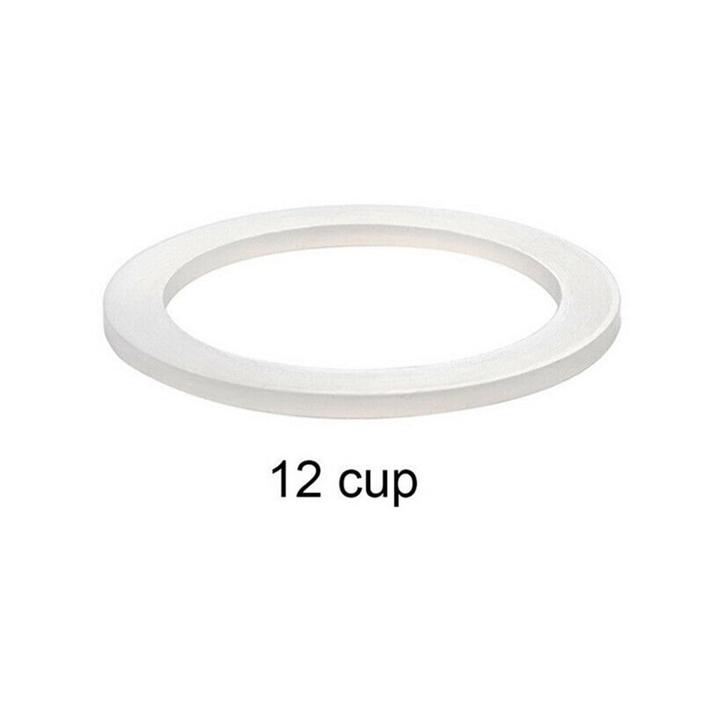 2pcs Moka Rubber Seal Sieve Replacement Gasket Seal for Coffee Espresso ...