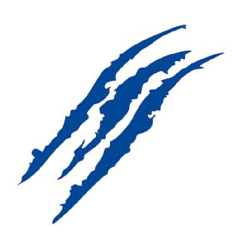 2pcs Monster Claw Marks Car Headlight Claw Marks Headlight Decal Car ...