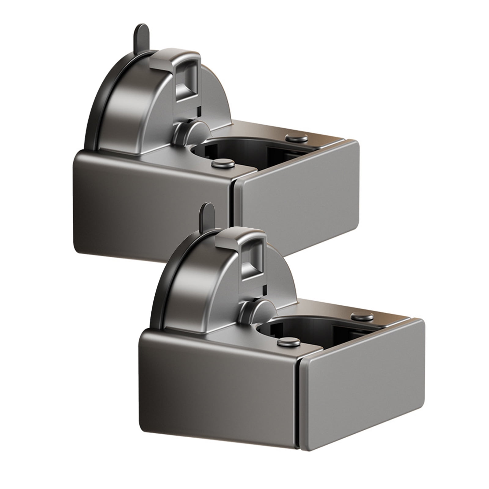 2pcs Mop & Brooms Holder Suction Mop Hangers Not Drill Mop Holder ...