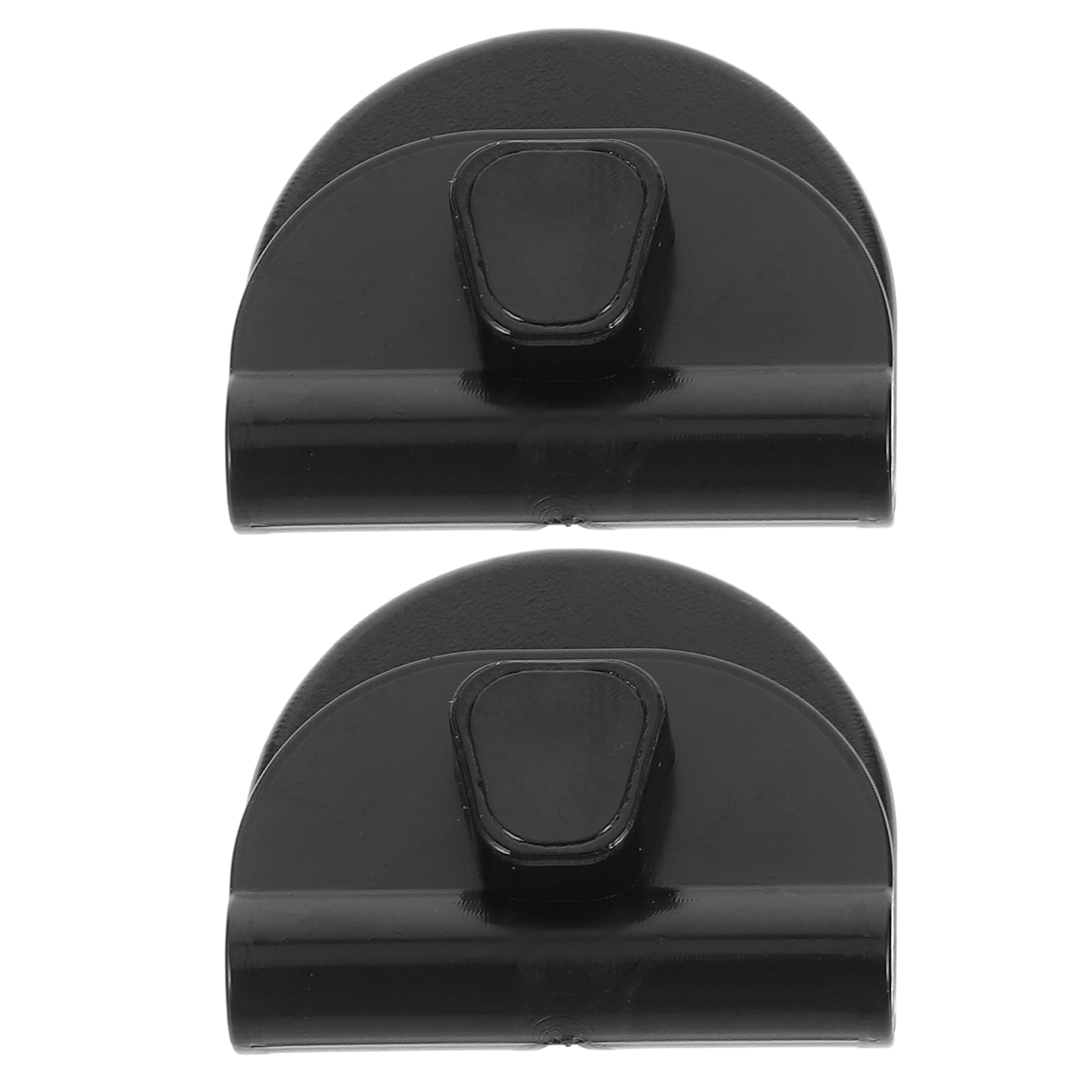 OUNONA Black Metal Motorcycle Battery Cover Clips Easy Install for ...