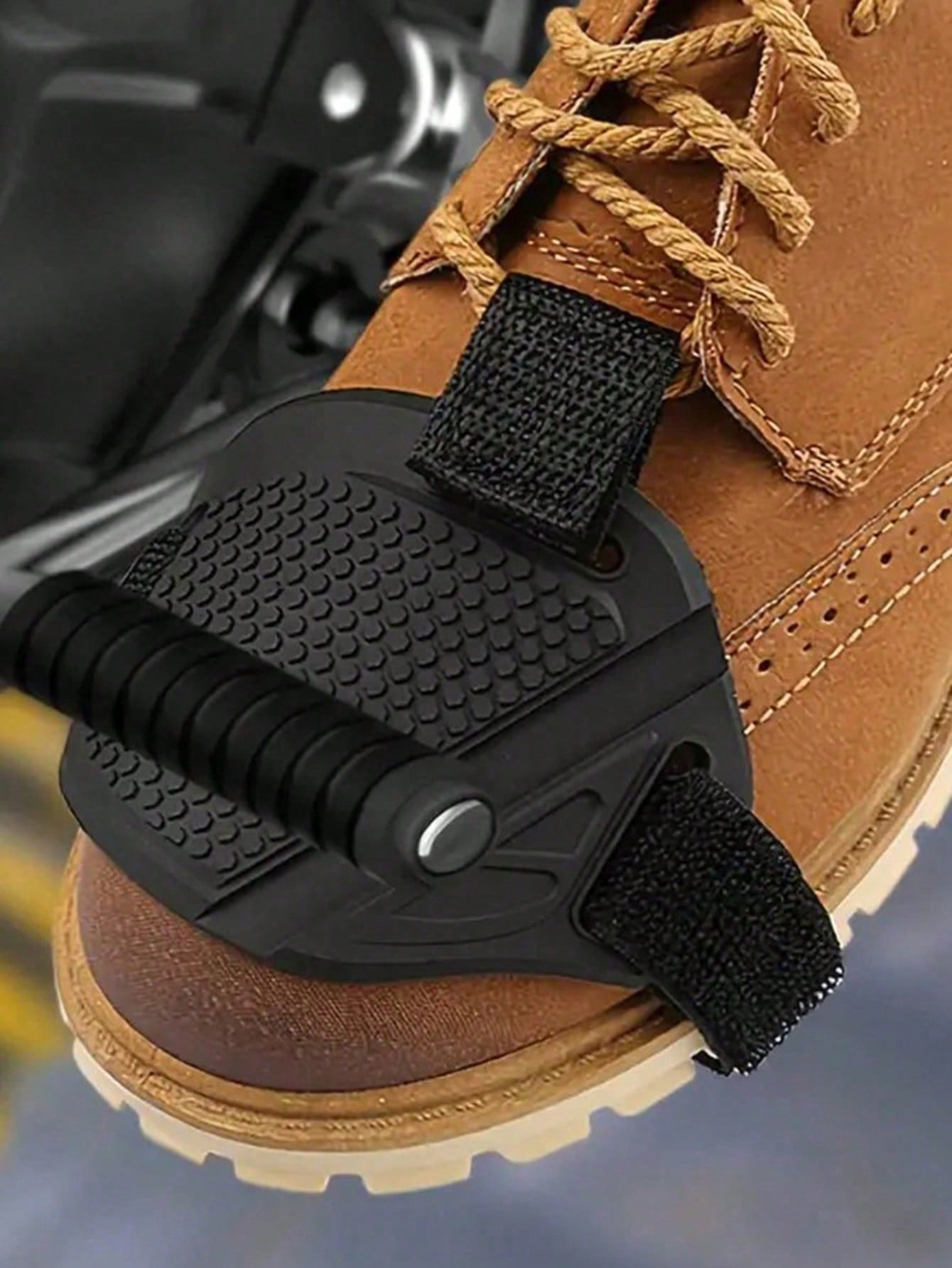 2pcs Motorcycle Gear Shift Shoe Cover Pad Riding Gear Shift Lever Pad ...