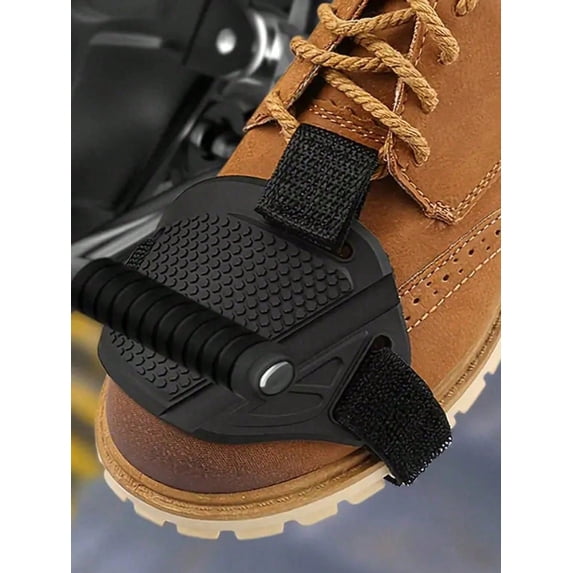 2pcs Motorcycle Gear Shift Shoe Cover Pad Riding Gear Shift Lever Pad ...