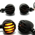 2pcs Motorcycle Turn Signals - Xindell Incandescent LED Bullet Blinkers ...