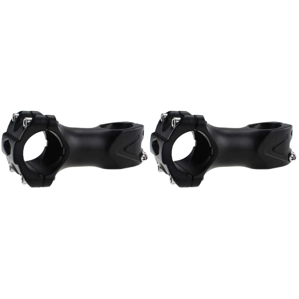 2pcs Mountain Bike Road Bike Aluminum Alloy Handle Bar Riser(Black ...