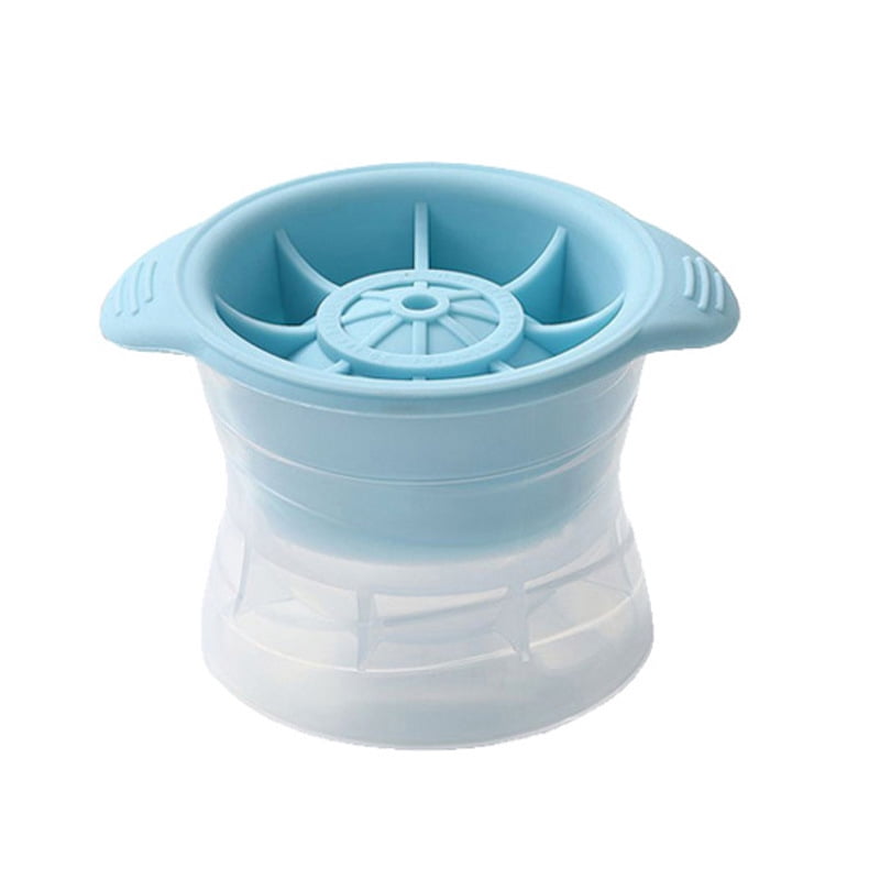 2pcs Multi-Functional Large Round Silicone Ice Cube Molds | DIY Ice ...