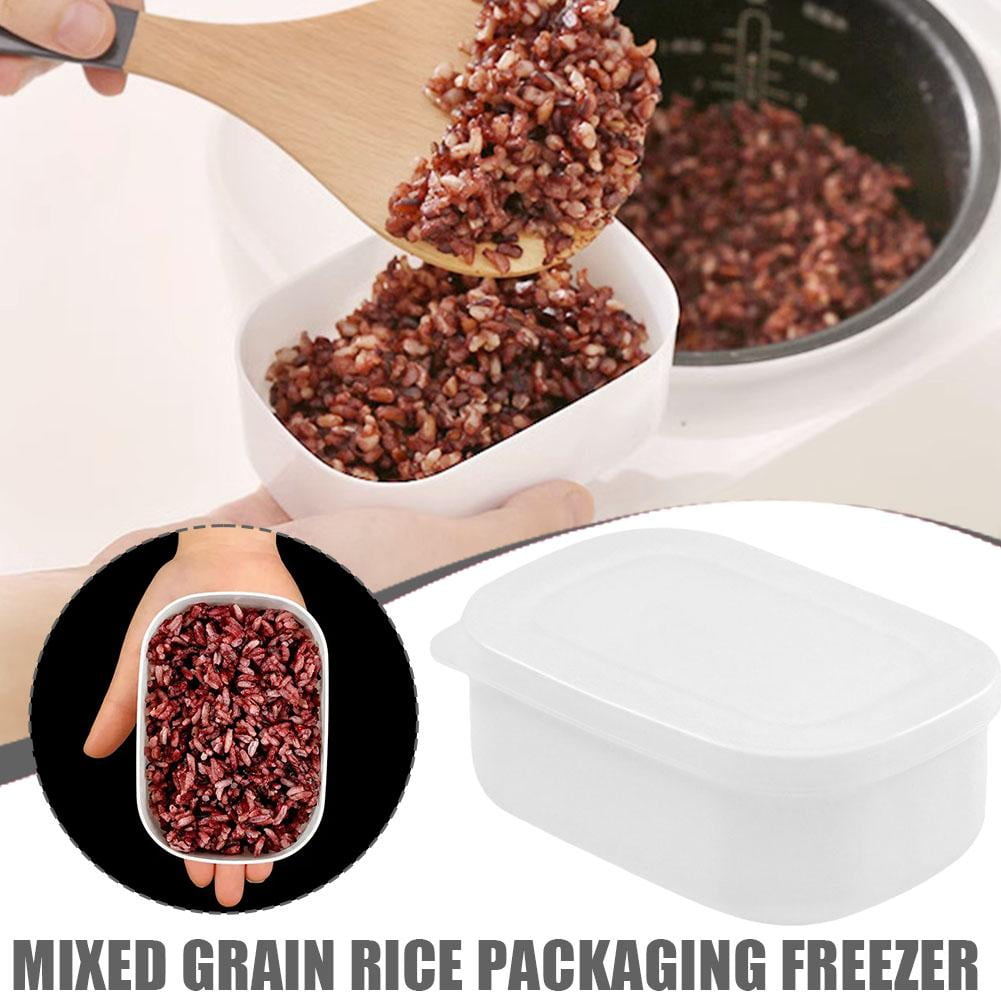 2pcs Multi-Grain Rice Packaging Freezer Box Brown Rice Fat-Reducing ...