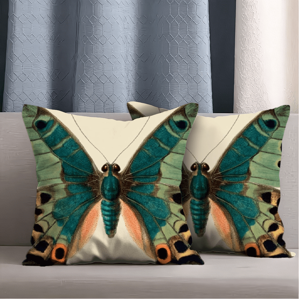 2pcs Multi-Size Graduation Season Gift. Turquoise Green Blue Butterfly ...