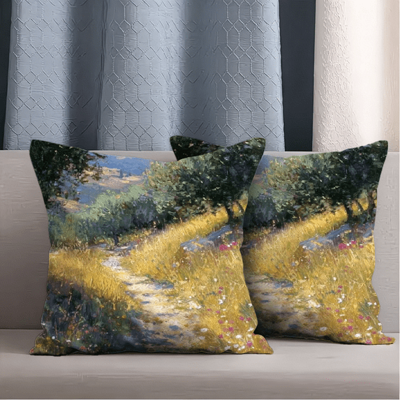 2pcs Multi-Size Graduation Season Gift. Vintage Olive Grove Path ...