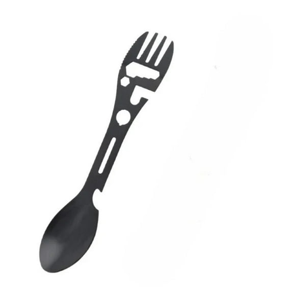 2pcs , Multi-functional spoon, spoon key chain, kitchen knife, fork ...