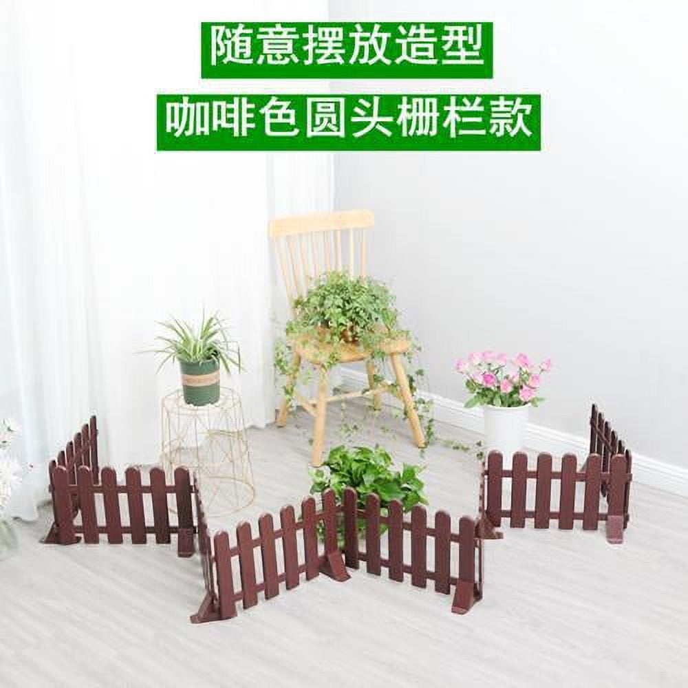 2pcs Multi-use Garden Edging Border Plastic Plant Fence Protector ...