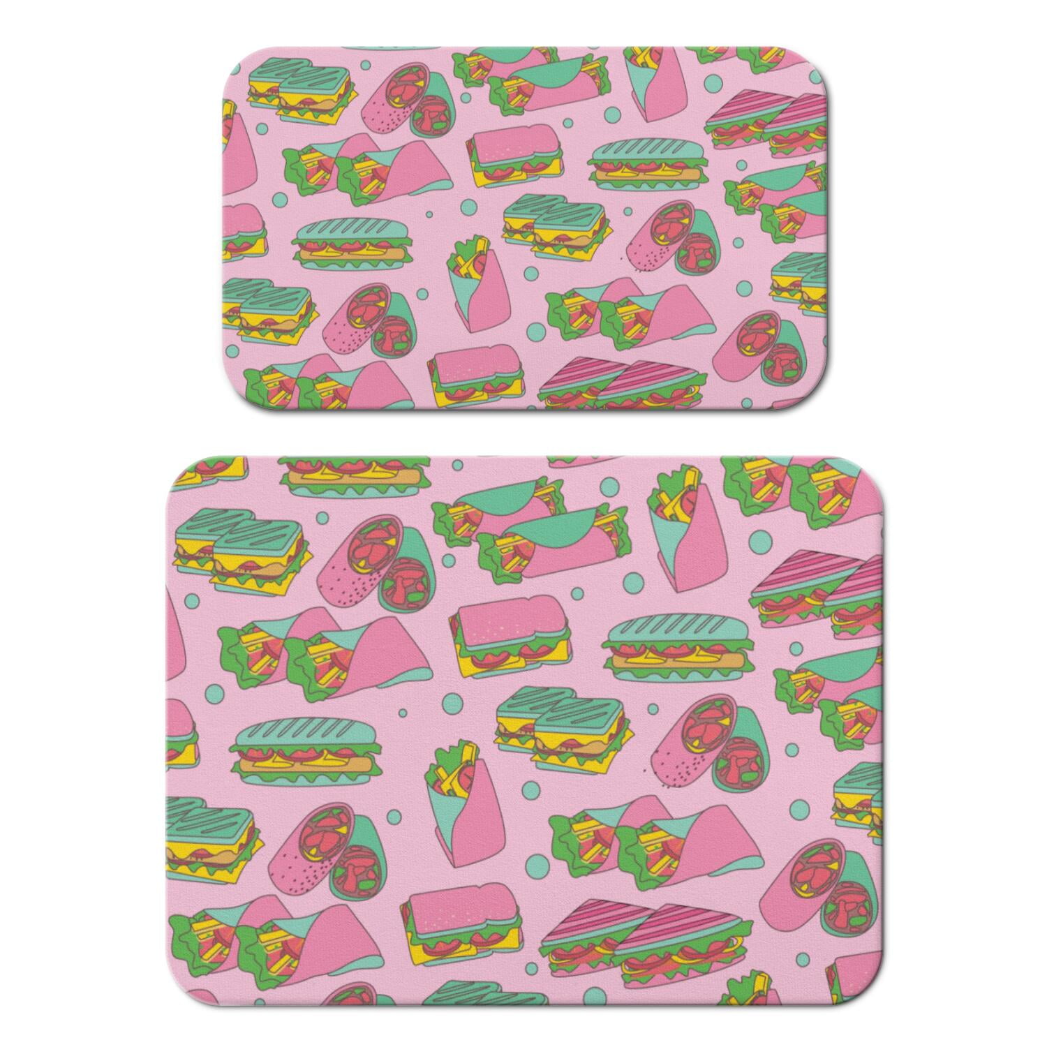 2pcs Multipurpose Absorbent Mat Ideal for Coffee Machines & Junk Food ...