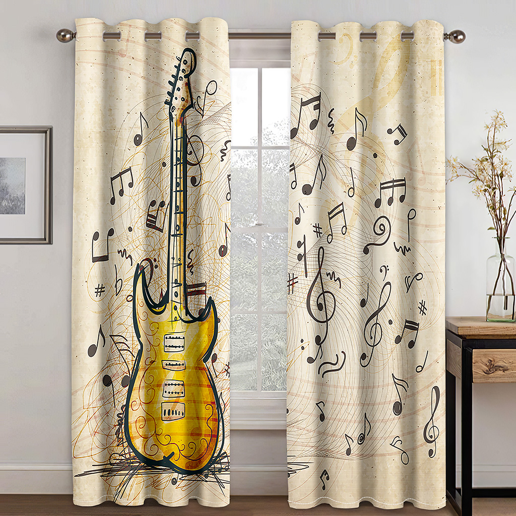 2pcs Music Stage Electric Guitar Shelf Drum Instrument Design Thin ...
