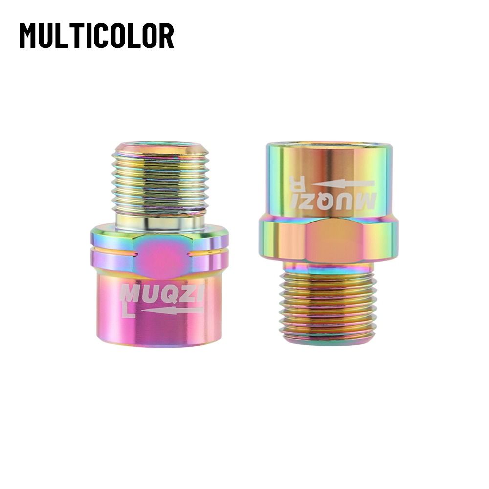 2pcs New Bicycle Pedal Extender Axle Crank Bicycle Spacers Foot ...