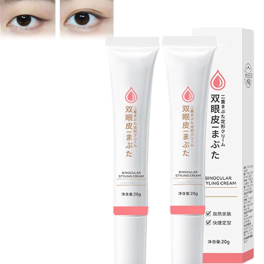 2pcs New Double Eyelid Styling Cream, Double Eyelid Shaping Cream ...