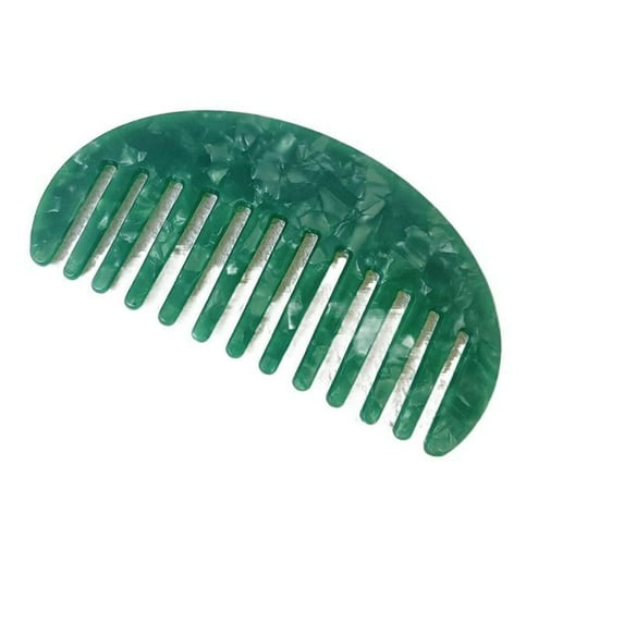 2pcs New Retro Acetate Comb Small Wide Tooth Hair Comb Exquisite ...