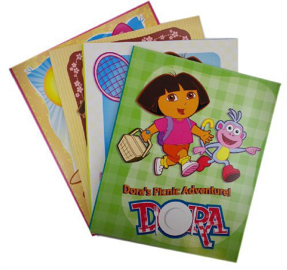 2pcs Nickelodeon Dora The Explorer Folders - 2 pcs school folders set ...