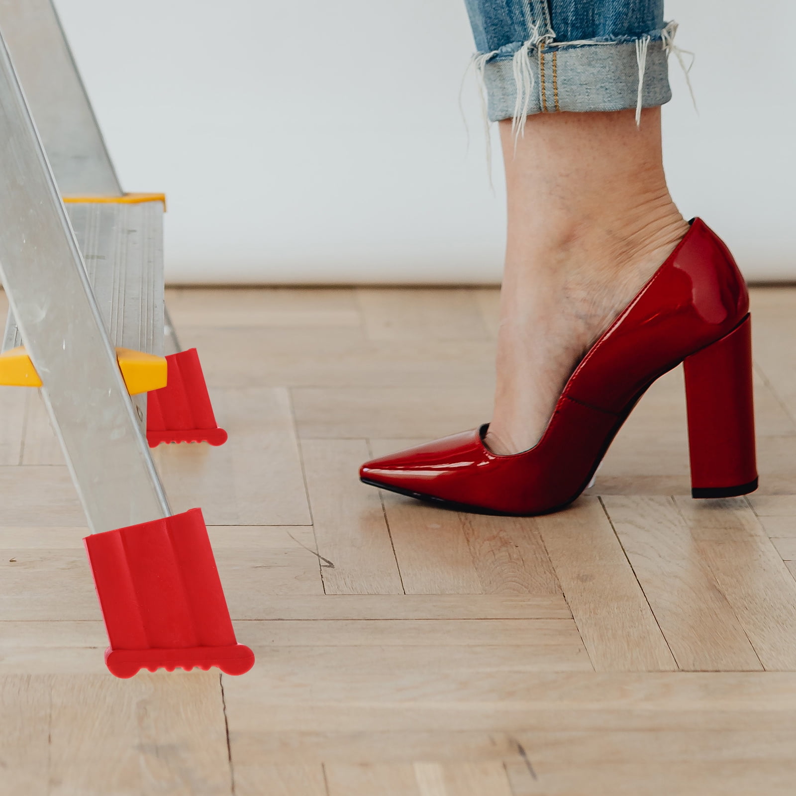 2pcs Non Ladder Feet Rubber Ladder Accessories Ladder Leg Caps Non ...