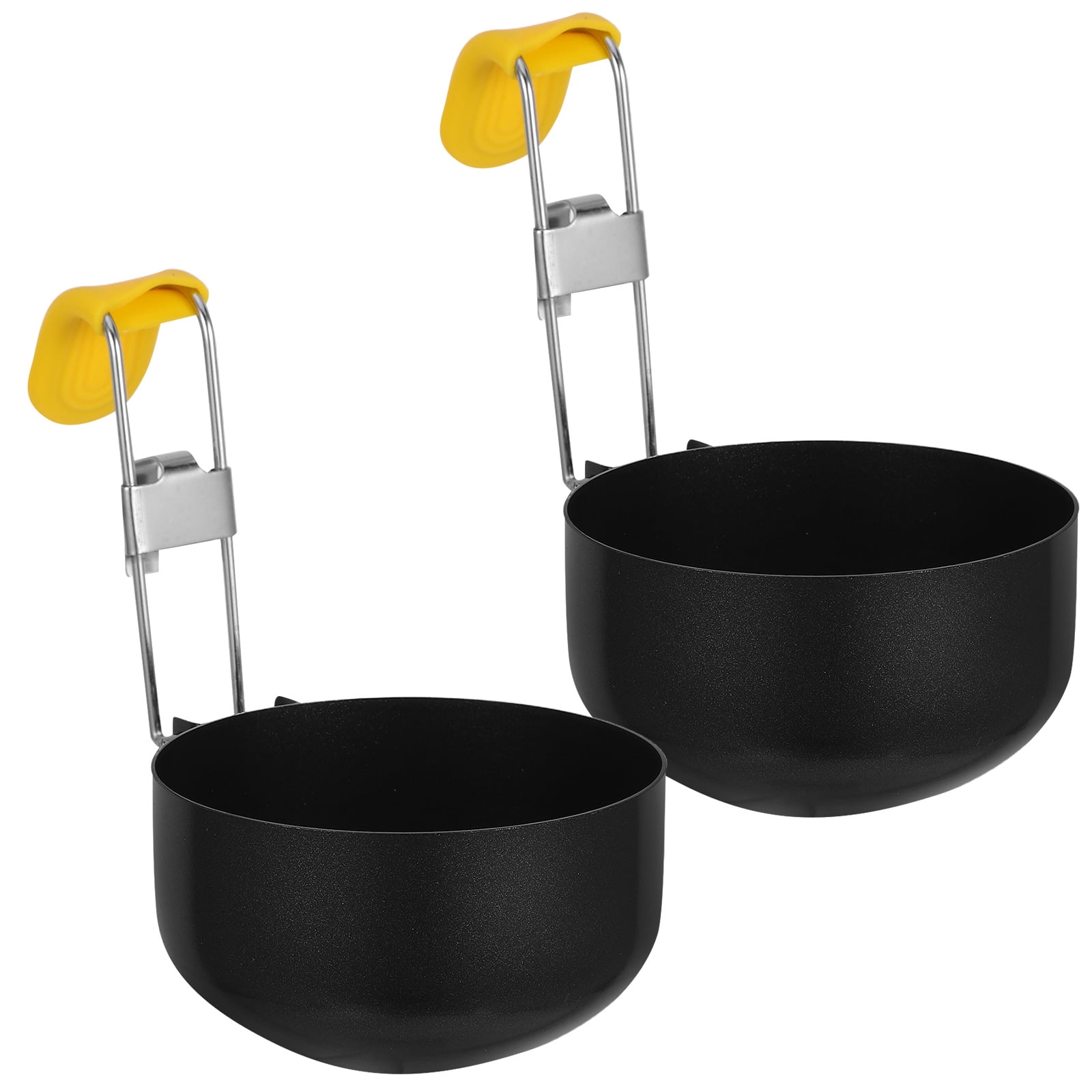 2pcs Nonstick Egg Poacher Cups Stainless Steel Suitable for Poaching ...