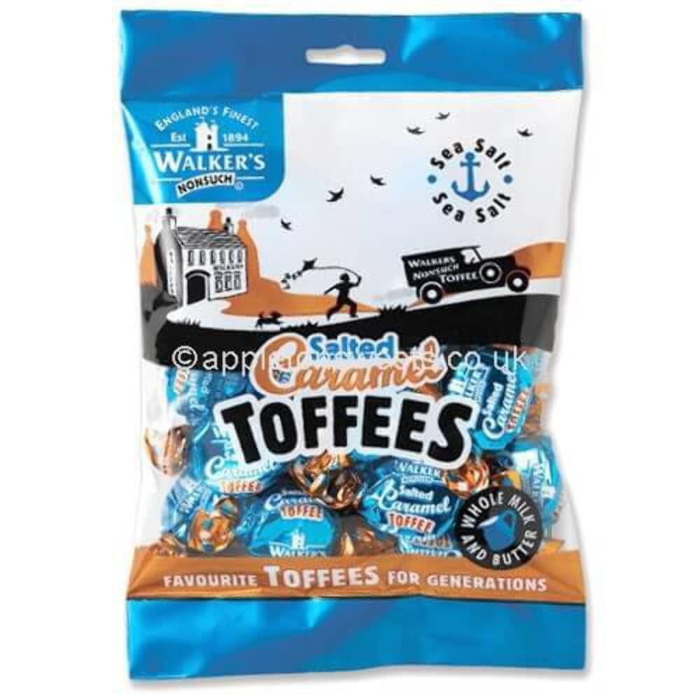 2pcs Nonsuch Salted Caramel Toffees | with Butter & Whole Milk ...