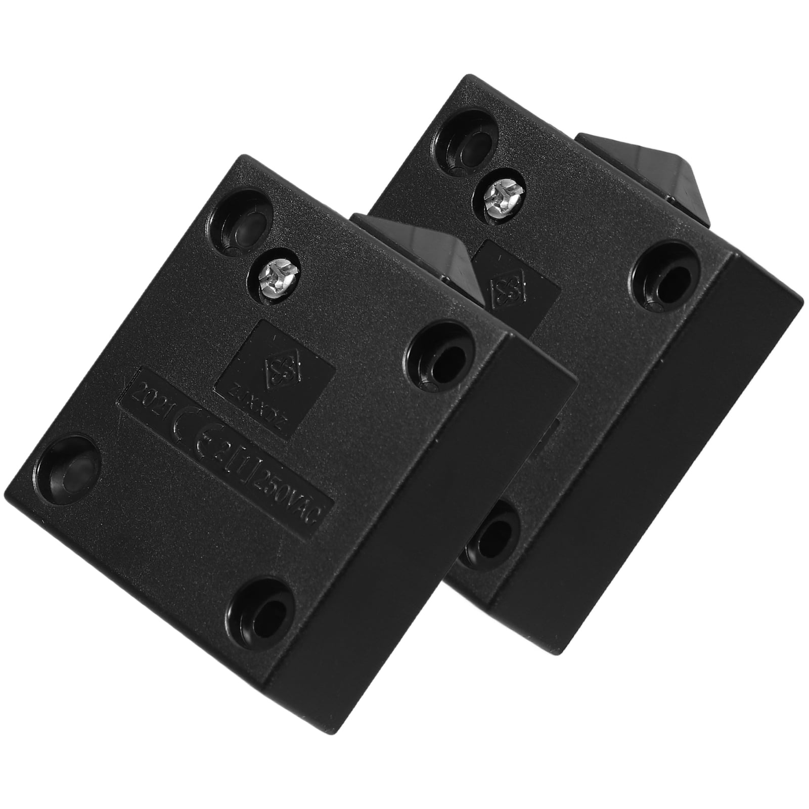 2pcs Normally Closed Cabinet Door Switch Push Button Easy Installation ...