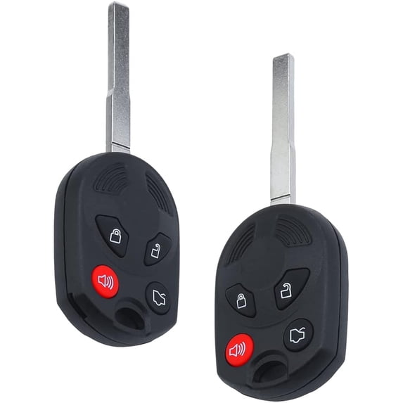 2pcs OUCD6000022 Car Key Fob Keyless Control Entry Remote 4 Button ...