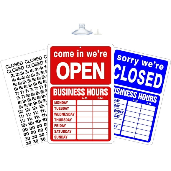 Register Closed Sign