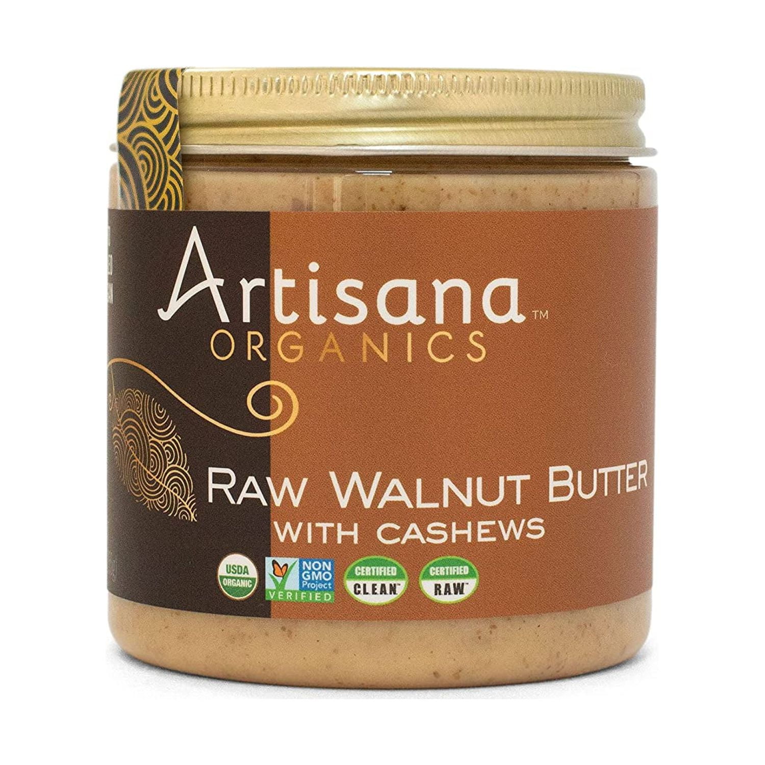 2pcs Organics Walnut Butter with Cashews | No Sugar Added, Just Two Ingredients - Vegan, Paleo ...
