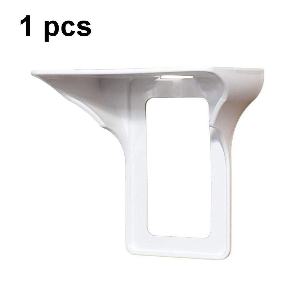 2pcs Outlet Shelf with Cord Storage for Circular Outlets- Modern White ...