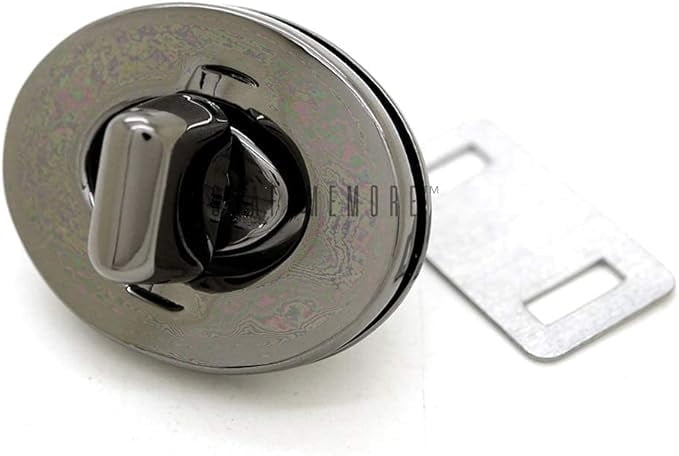 2pcs Oval Twist Turn Locks Purse Closure Leathercraft Accessory Turn ...