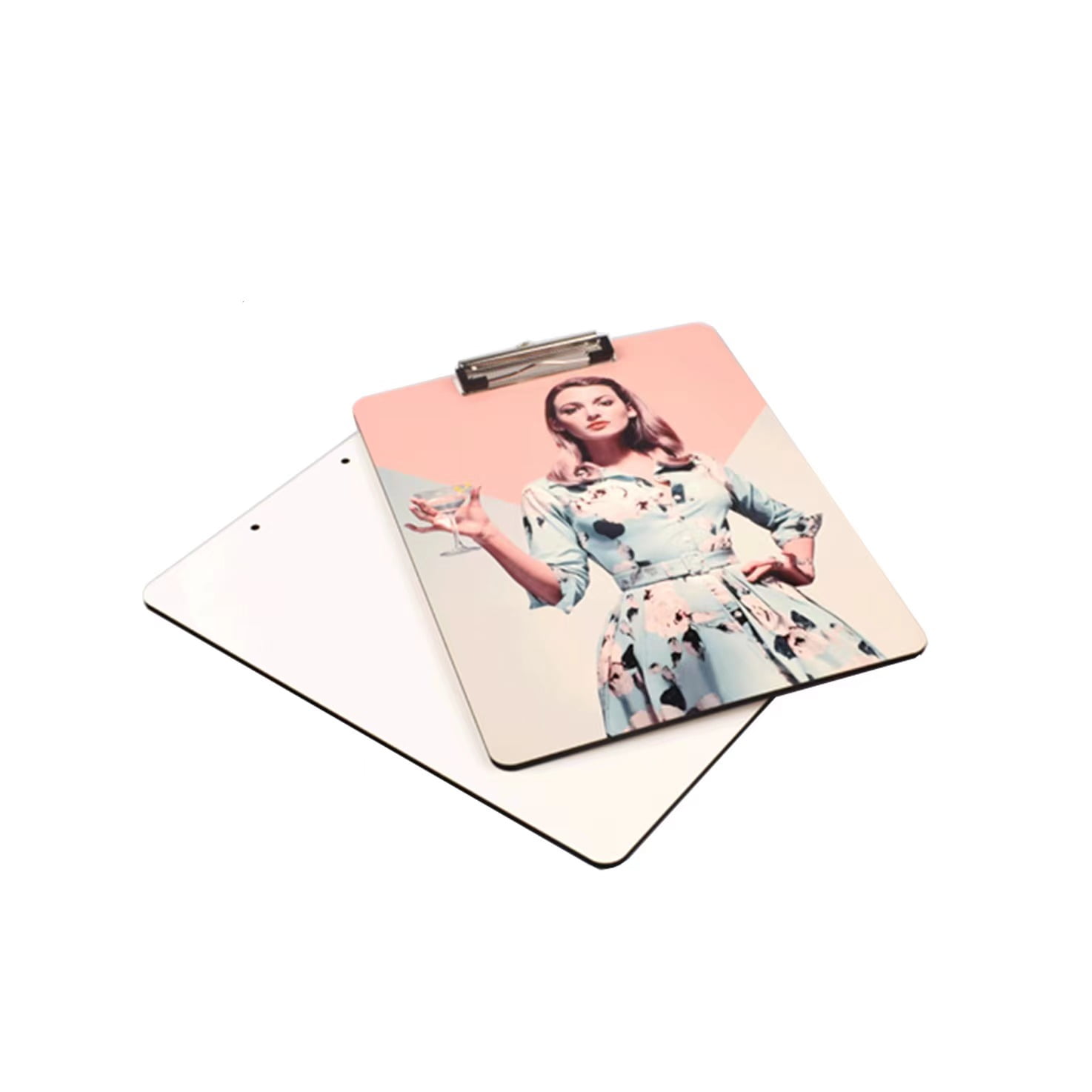 2pcs PU Clipboards, Sublimation Clipboards Office whiteboard Low ...