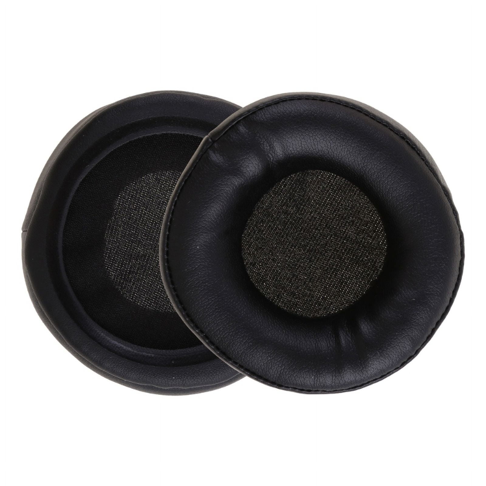2pcs PU Leather Earpads Ear Cushion Replacement Ear Muffs Headphone ...
