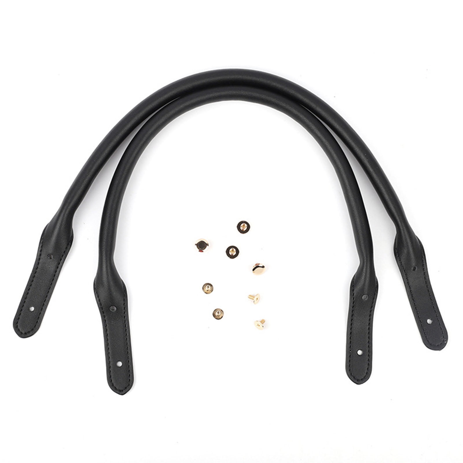 2pcs PU Replacement Handles Straps Handbags Lady Shoulder Bag Strap ...
