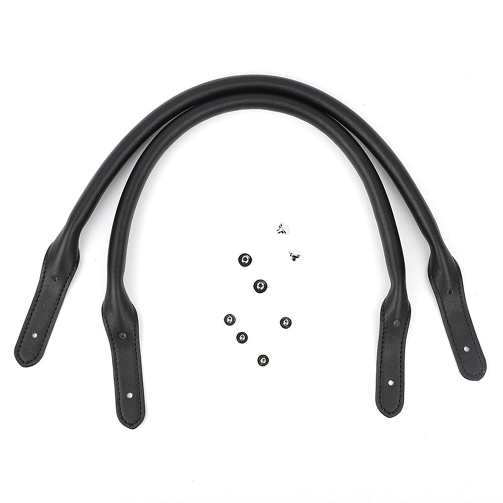 2pcs PU Replacement Handles Straps Handbags Lady Shoulder Bag Strap ...