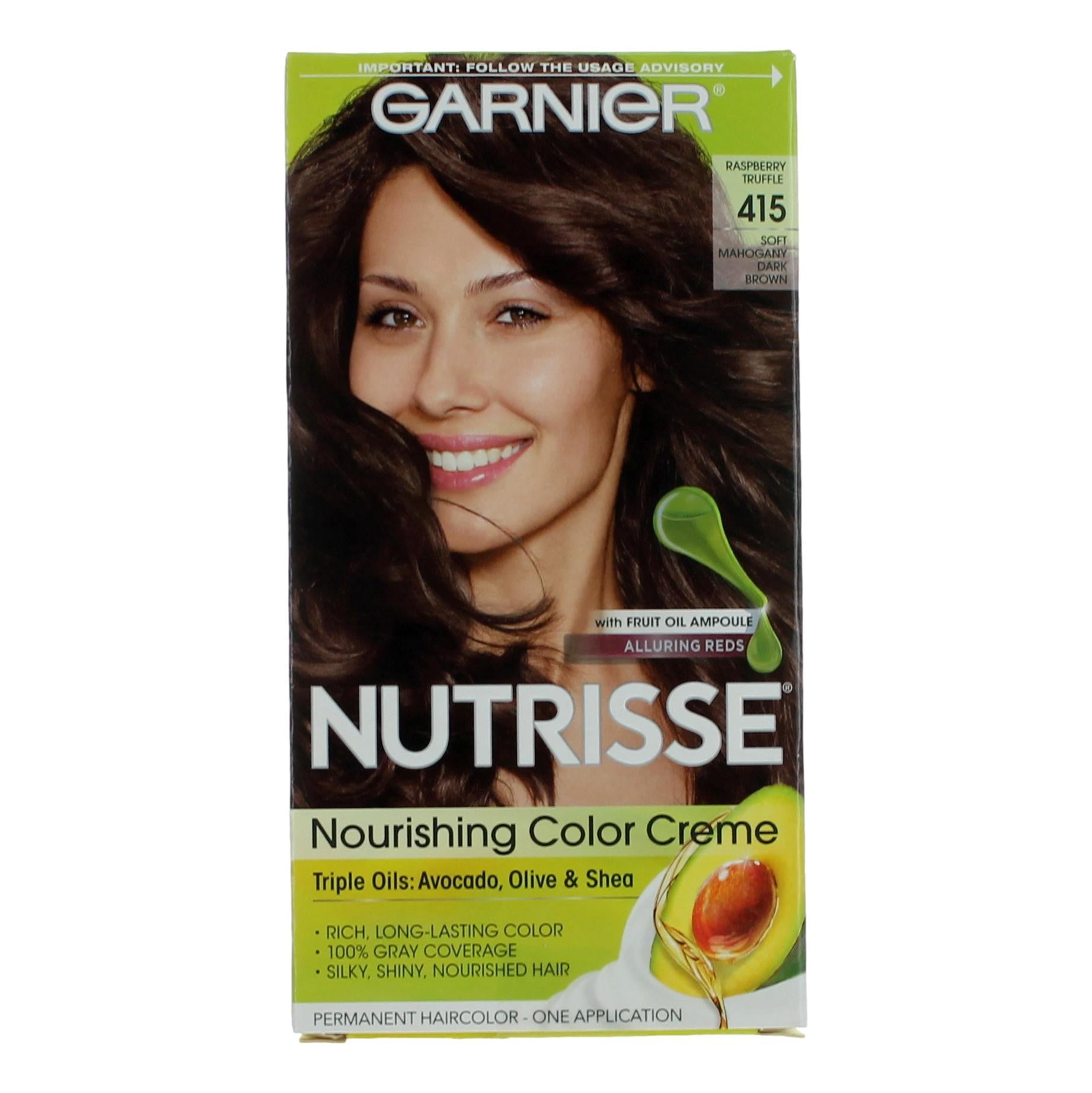 2pcs Pack Garnier Hair Color Nutrisse Coloring Creme by Garnier, Hair ...