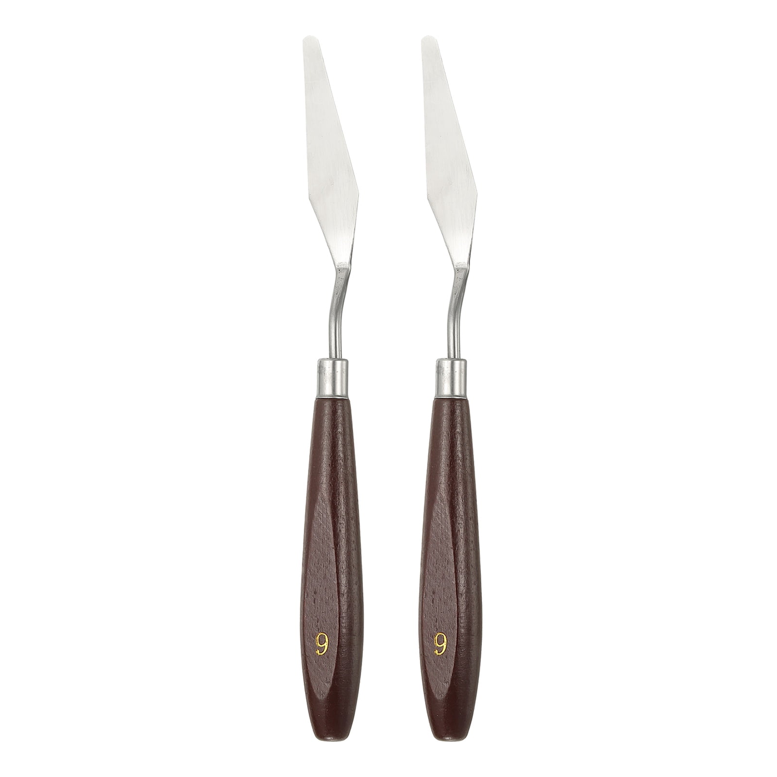 2pcs Palette Knife Painting Tool 2.64 x 0.63 Stainless Steel Art ...