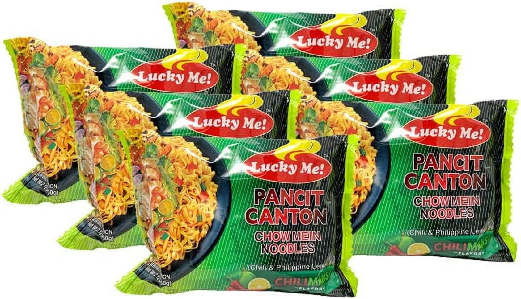 2pcs Pancit Canton (Chow Mein Noodles) Chilimansi 5 Pack 10.60 Ounces ...