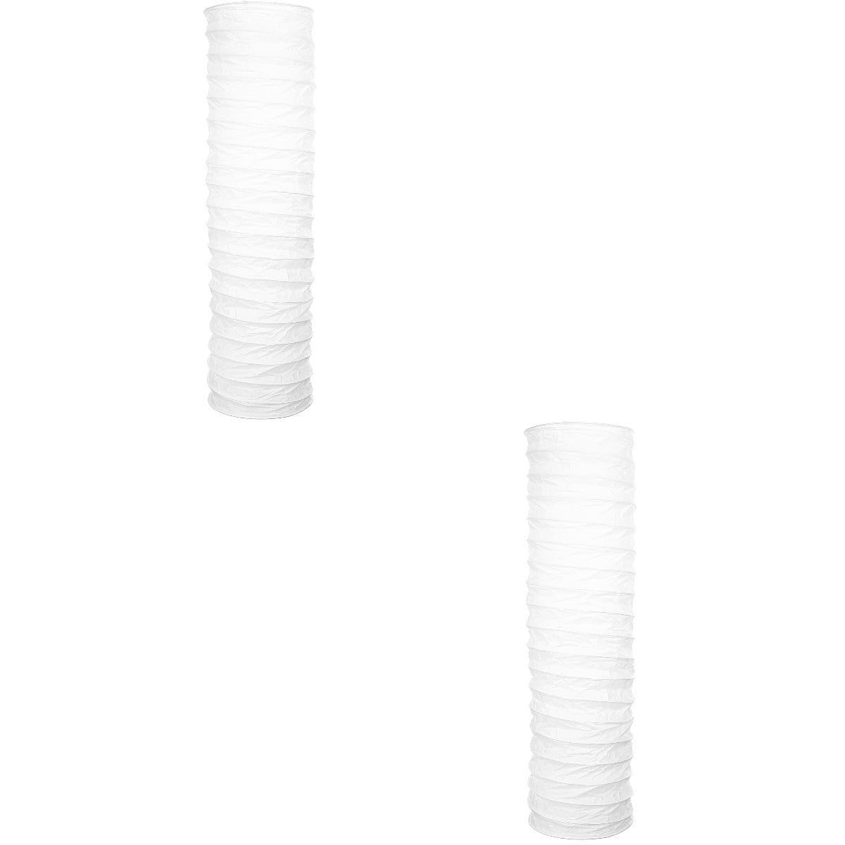 2pcs Paper Floor Lamp Shade Nordic Style Foldable Paper Lamp Cover ...