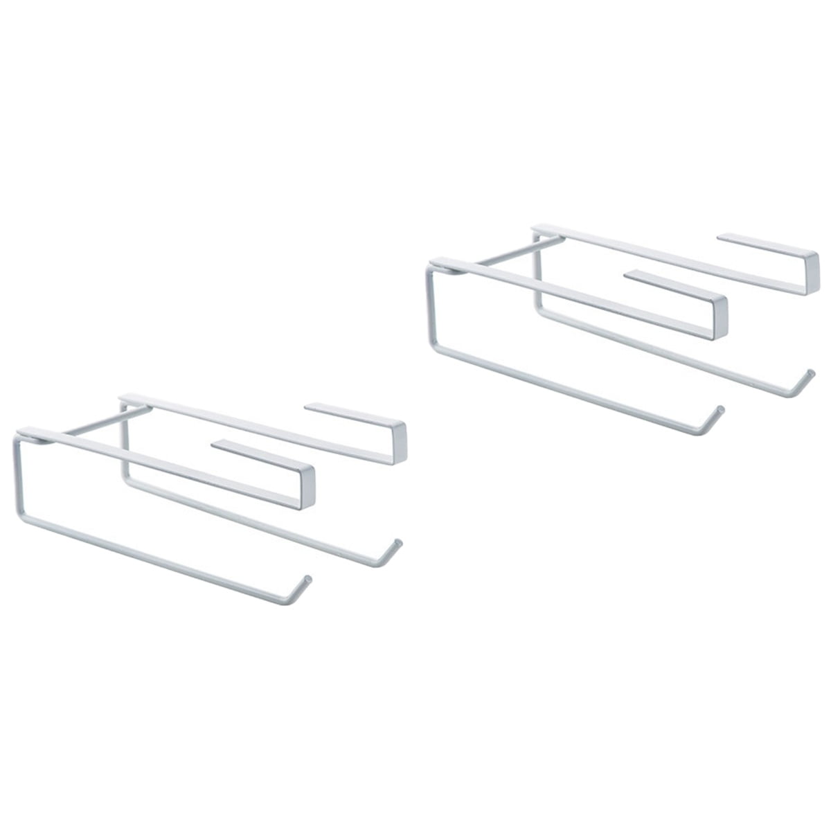 2pcs Paper Towel Hanger Holder Kitchen Roll Paper Towel Holder Tissue ...