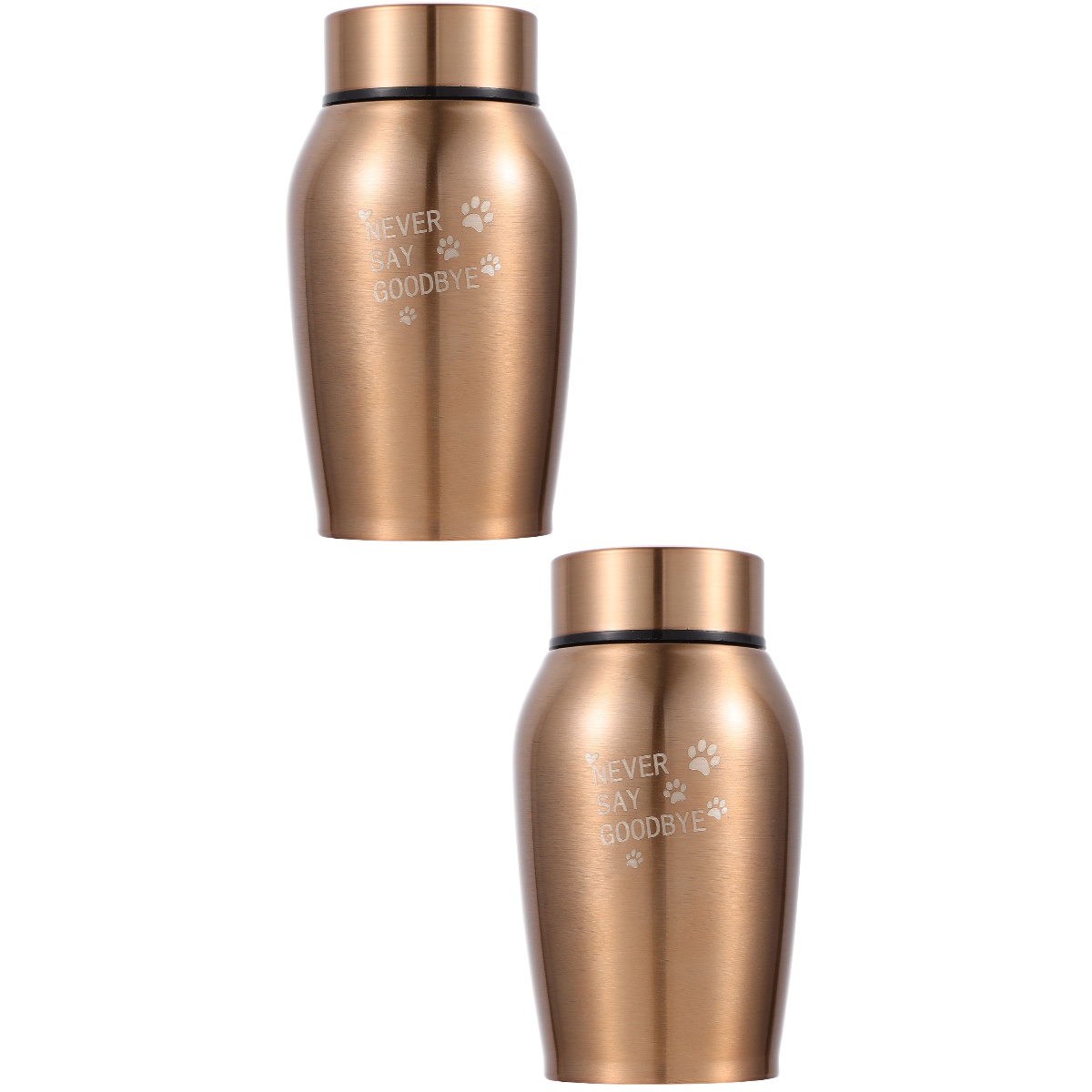 2pcs Pet Bone Ash Container Cat Ashes Storage Box Dog Memorial ...