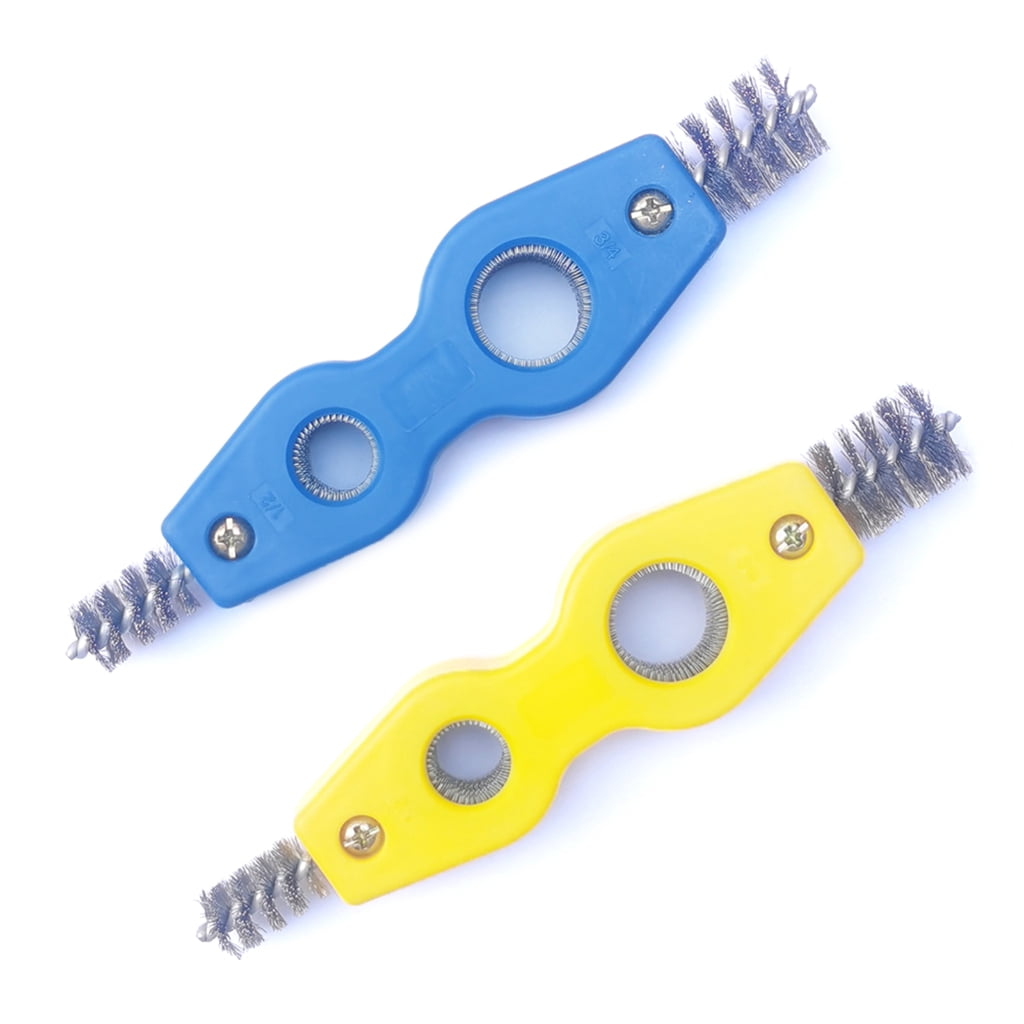 2pcs Pipe Cleaners for 15mm/22mm Comfortable Grip Handle Deburring ...