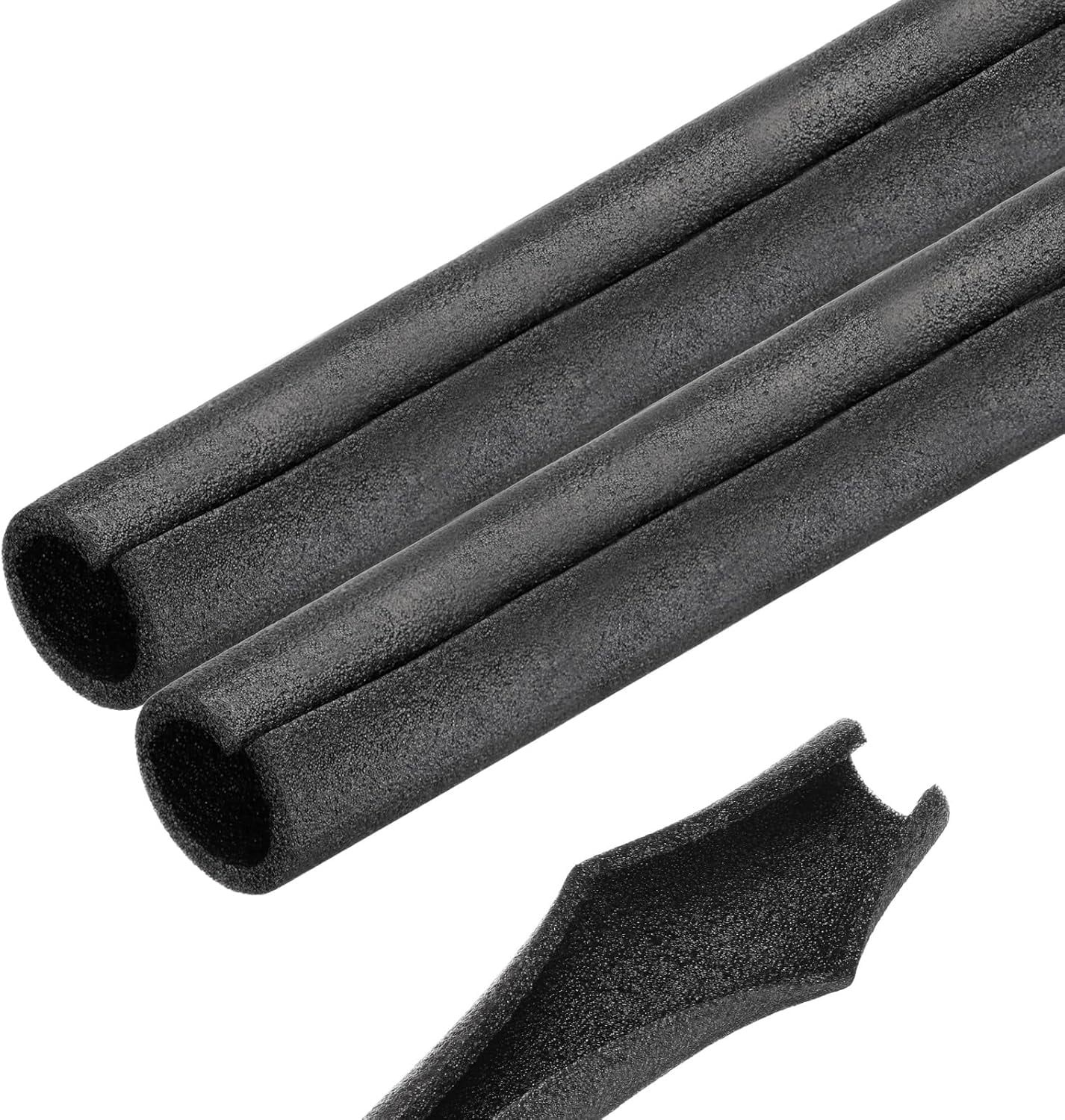 2pcs Pipe Insulation Foam Tube 2-3/8" ID x 3-5/32" OD 2ft Heat ...