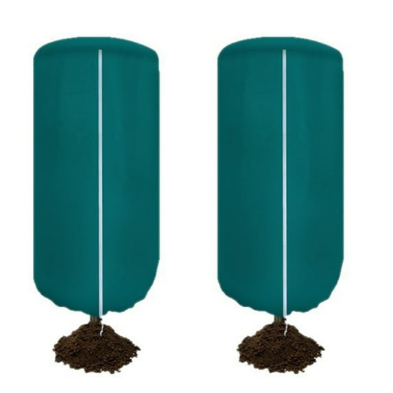 2pcs Plant Frost Protection Cover with Zipper Cold Protection Cloth ...
