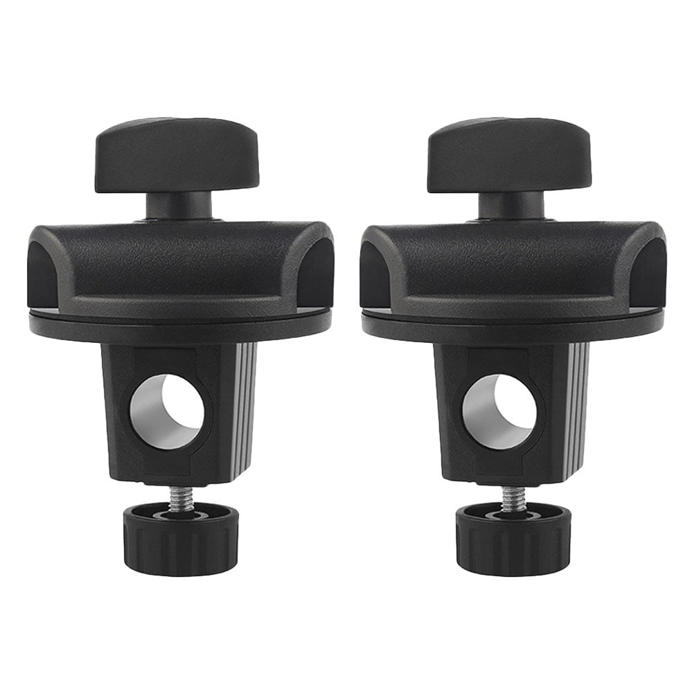 2pcs Plastic Boom Arm Mounting Clip Horizontal Swivel Connector for ...