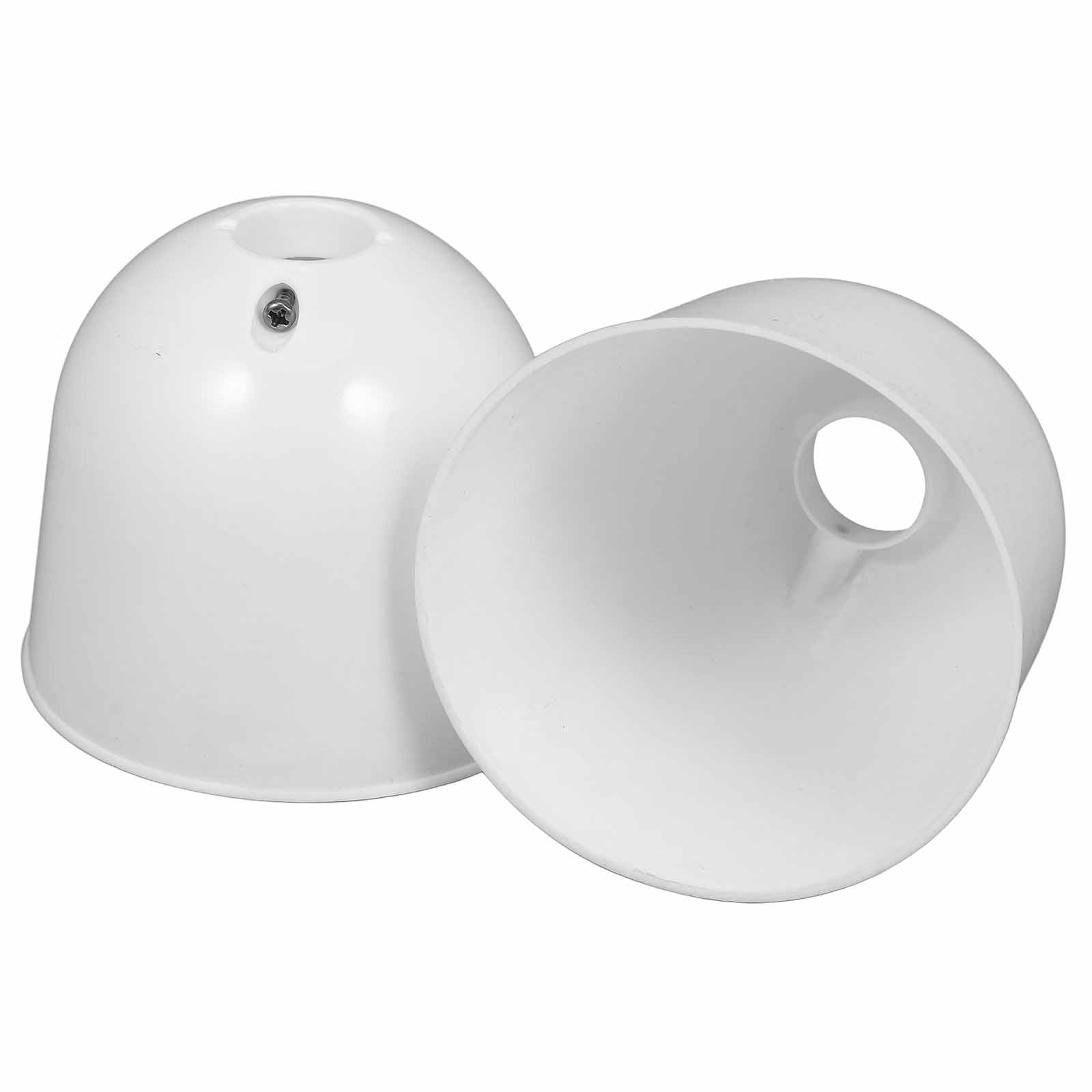 2pcs Plastic Ceiling Fan Canopy Cover Protector Cap Replacement ...