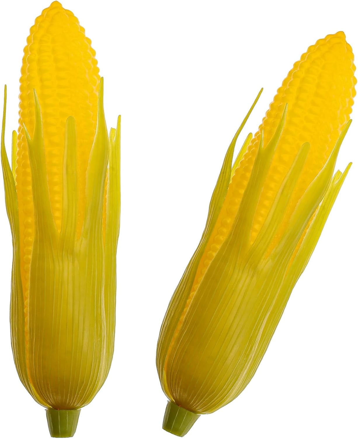 2pcs Plastic Fake Realistic Yellow Corn Cob Artificial Simulation ...