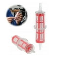 2pcs Plastic Inline Fuel Filter for Motorcycle & Car - Universal ...